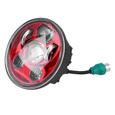 Black Twin Double Dual Lamp Motorcycle Headlight for Street Fighter ...