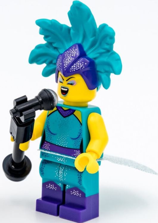 LEGO Series 21 Cabaret Singer Minifigure [No Packaging] - Walmart.com