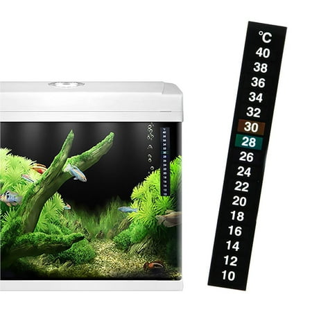 Aquarium Fish Pond Thermometer Temperature-Sensing And Accurate Color ...