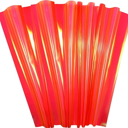 39 x 138 Inch Iridescent Film Cellophane Wrap Paper, 11.5 Feet with 30 ...