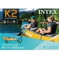 Intex Sierra K2 2-Person Inflatable Kayak with Accessory Kit, Oars and ...