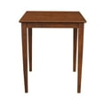 Solid Wood Top Table, Shaker Legs - Walmart.com