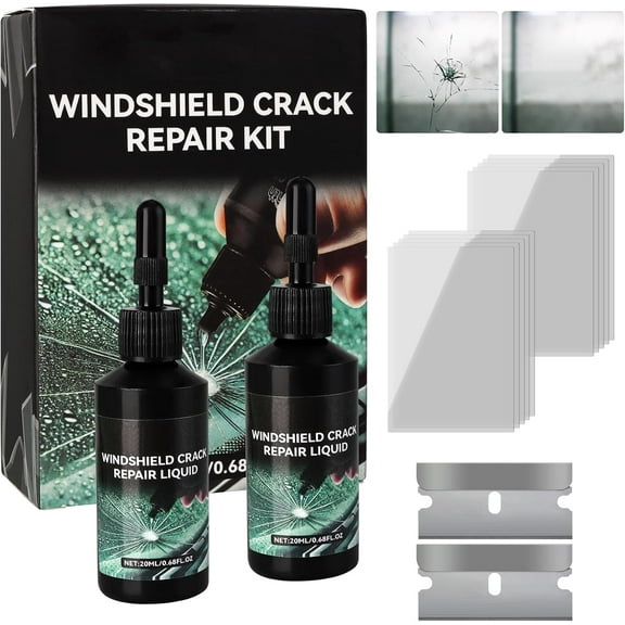 Rain-X Windshield Repair Kit, Repairs chips and cracks with resin ...