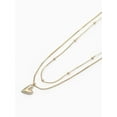 Time and Tru Goldtone Heart Motif Necklace Set, 2 Pieces - Walmart.com