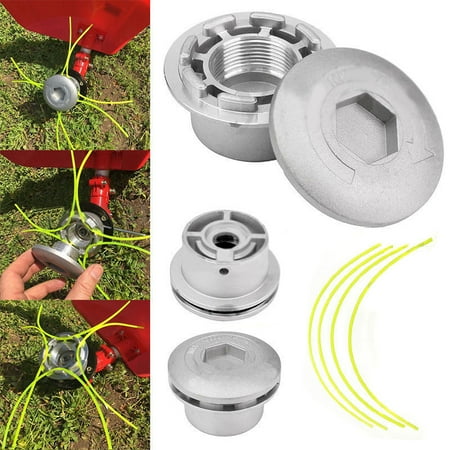 Ejoyous Universal Aluminium Strimmer Head Trimmer Heads String Set ...