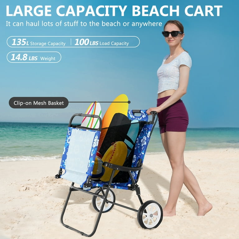Large Beach Chair Cart Beach Wheels Redefined: Your Ultimate Outdoor