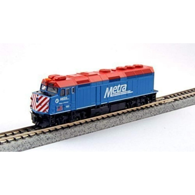 Metra Toy Train Cars