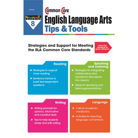 Newmark Learning NL-2342 Common Core Ela Tips & Tools Gr 8 | Walmart Canada