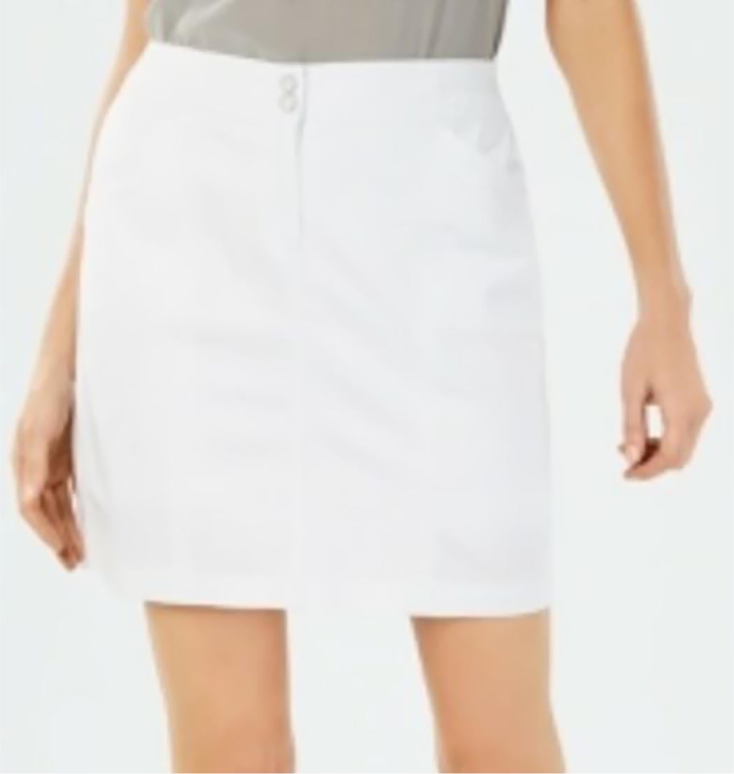 Karen Scott Womens Knit Waist Band Skort - Walmart.com