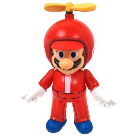 World of Nintendo Super Mario Propeller Mario Wind-Up Figure - Walmart.com