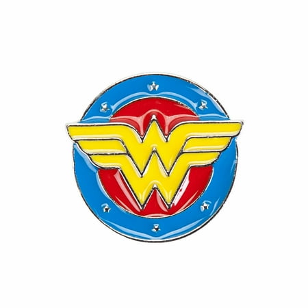 DC Comics Wonder Woman Logo Molded Enamel Lapel Pin | Walmart Canada