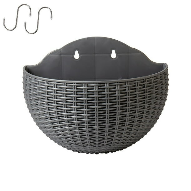 Hanging Wall Planter Wall Mounted Planters, 8.2 inch Wall Hanging ...