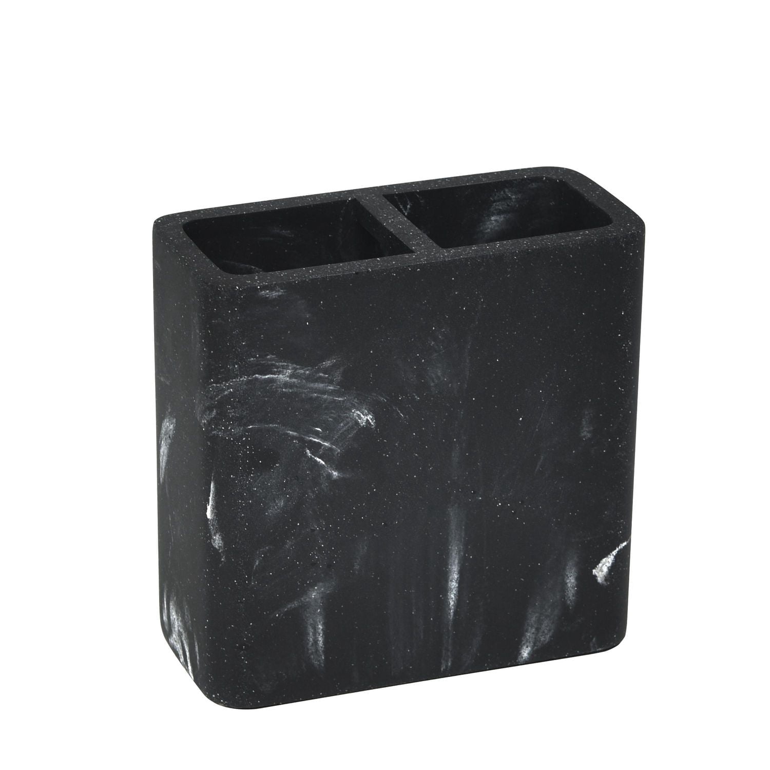 Click here for Hometrends Black Marble Toothbrush Holder  1 Sands... prices