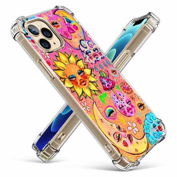 Magic Flower Face Case for iPhone 12 Pro Max,Aesthetic Art Design ...