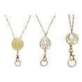 Popular Pack Trendy Gold Women's Fashion Lanyards 3 Pack Continuous 34 ...