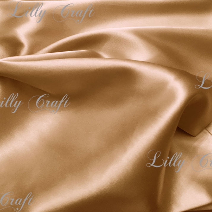Champaign Charmeuse Satin Fabric 58”/60” Inches Wide - Sold By The Yard - Walmart.com