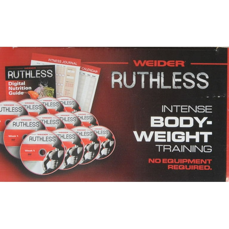 Weider Ruthless Workout Results