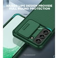 Phone Case for Samsung Galaxy S22 with Camera Cover, Full-Body ...