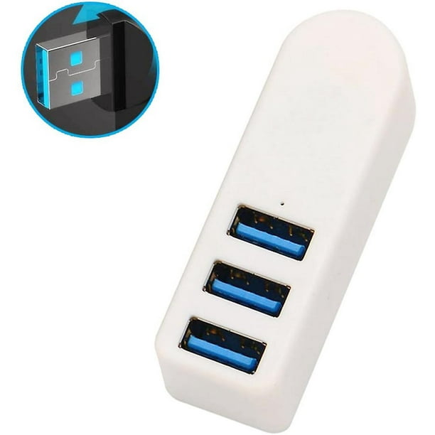 Usb 3.0 Hub, Usb Splitter, Aluminum 3 Port Mini Usb 3.0 Hub, Data Hub ...