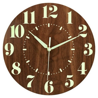 Westclox 9.5" Red Square Retro Analog QA Wall Clock - Walmart.com