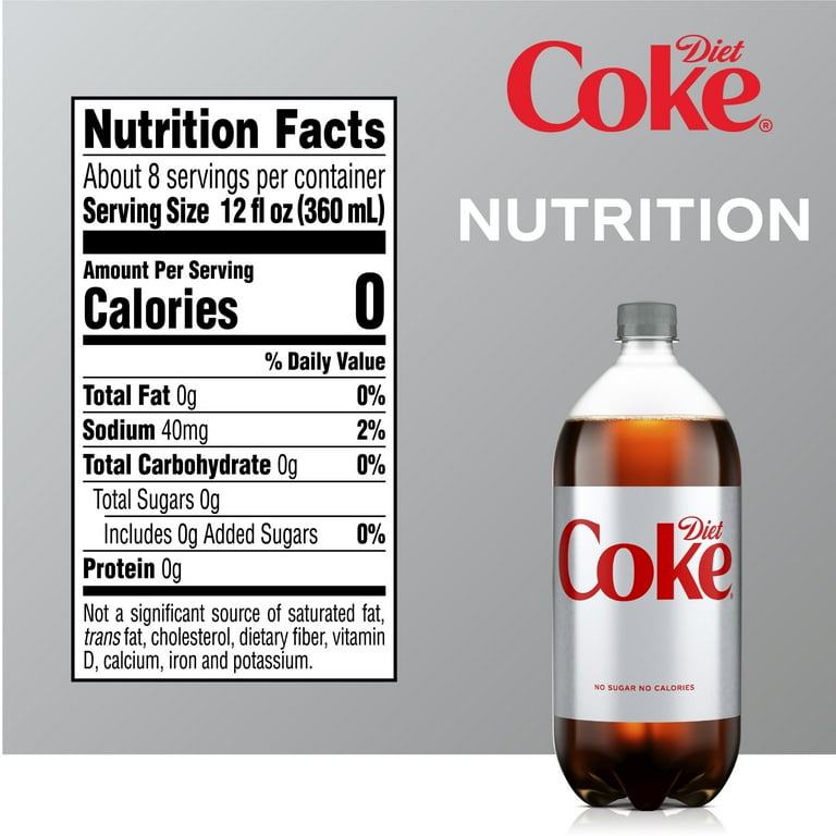 Diet Coke Nutrition Facts 2 Liter