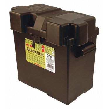 Camco RV Standard Battery Box, Black - Walmart.com