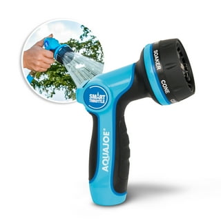 Aqua Joe Hose-Powered Multi-Purpose Spray Gun W/ Soap to Water Dial, 7 ...