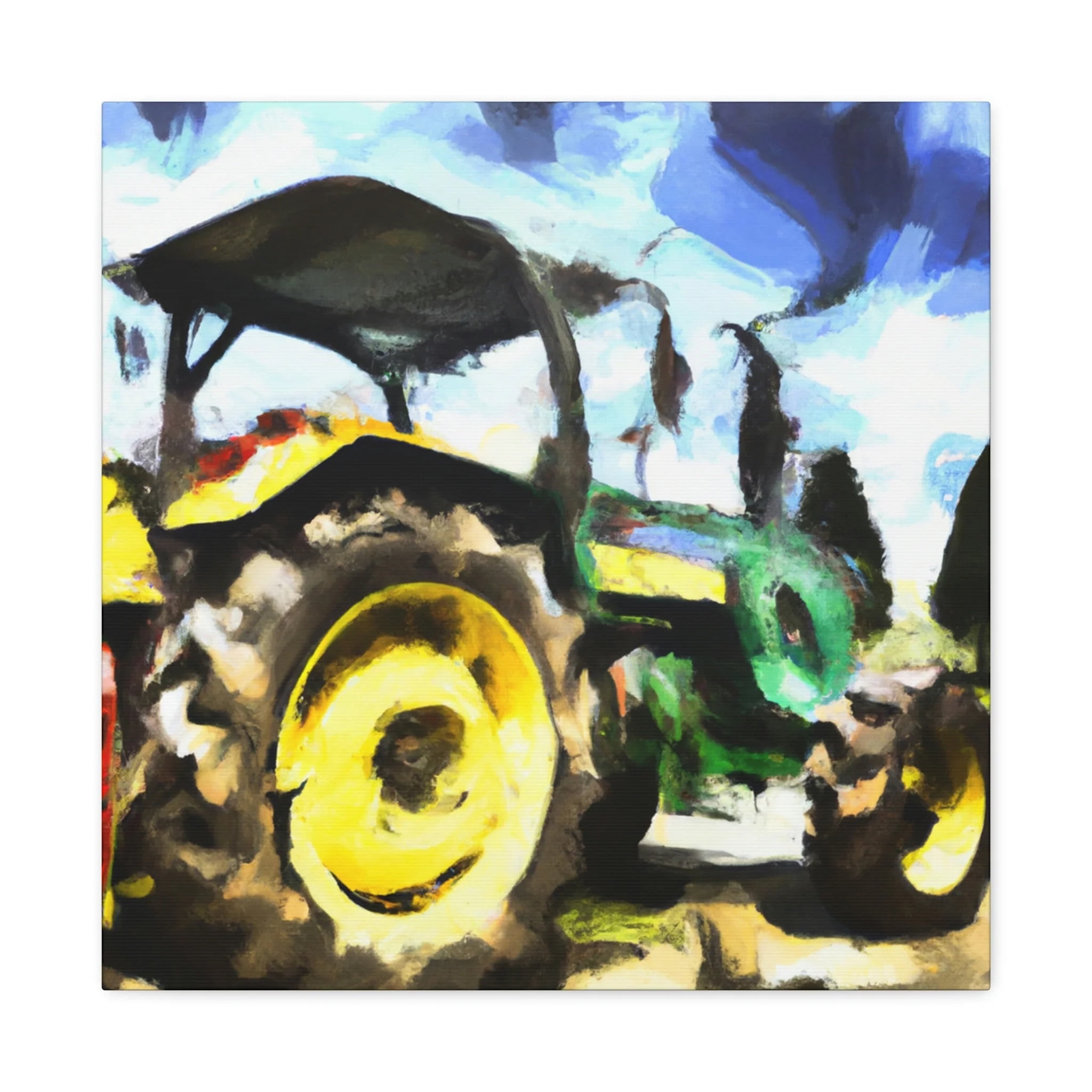 Tractor's Rural Majesty - Canvas - Walmart.com