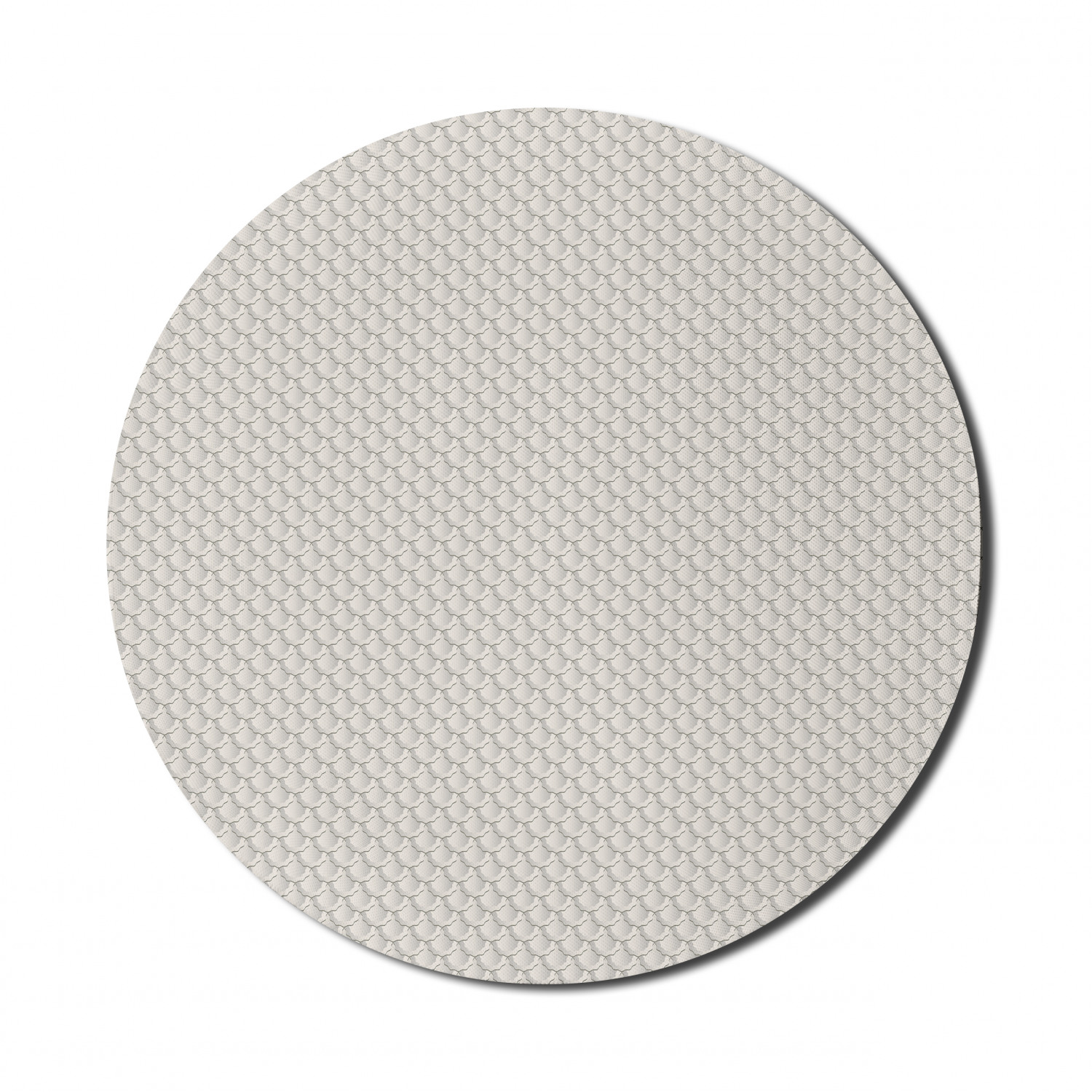 Neutral Color Mouse Pad for Computers, Continuing Overlapped Style ...
