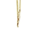 14K Gold Plain Gold Name Plate Necklace | Style #32 - Walmart.com