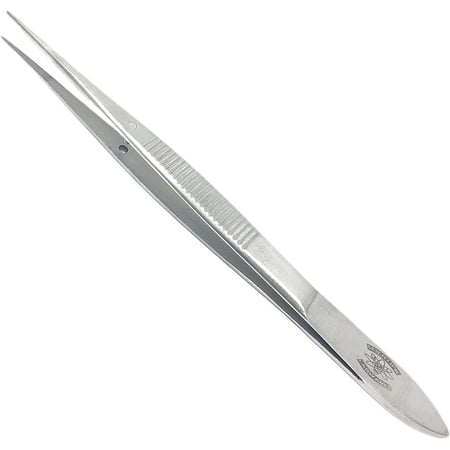 CPDD Fine Precision Stainless Steel Lab Tweezers/Forceps with Medium ...
