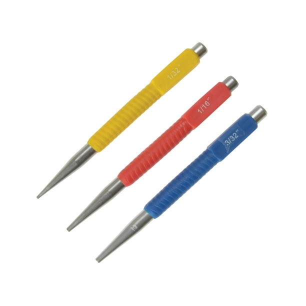 3 Piece Nail Punch Set With Knurled Handles - Walmart.ca