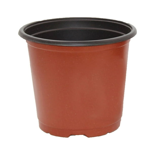 Thickened Plastic Plant Nursery Pot 2 Color Seedling Pot er Plant ...