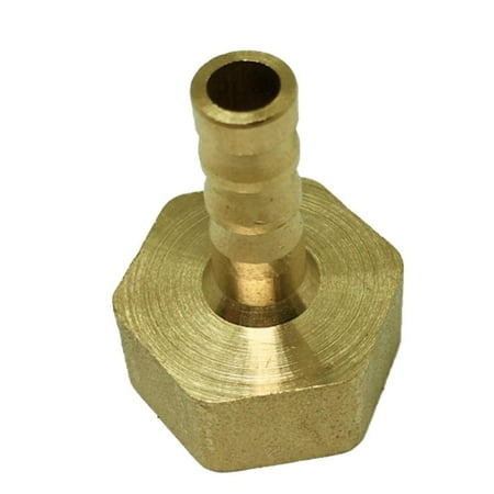 Male/Female Thread Brass Pipe Fitting Adapter - Hose Coupler DN15 to ...