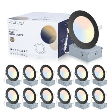 Westgate Lighting 15W 6 Inch Dimmable Disk LED Light Recessed Surface ...