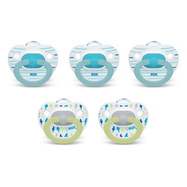 NUK Orthodontic Pacifier, 18+ Months, Dots - 2 Counts - Walmart.com