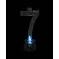 Blinking Number 7 Cake Decoration and Candles, 5-Piece Set, Multicolor ...