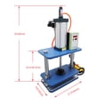 1102lb/500kg Pneumatic Punch Press Machine Air Press Stamping Machine ...