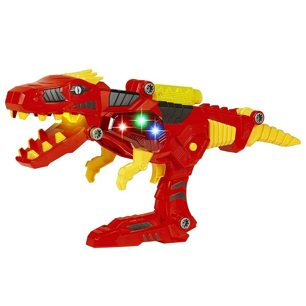 KidPlay Dino Gun Dinosaur Space Battle Robot Interchangeable ...