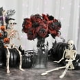 Halloween Horror Rose & Spider Props - Realistic Weather-Resistant ...