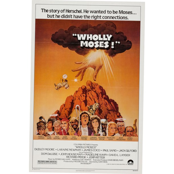 Wholly Moses Posters Wholly Moses Movie Poster 16x24 16x24 Multi-Color ...