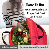 Strong Camel Christmas Wreath Storage Bag Xmas Holiday Wreath Storage ...
