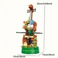 Violin Music Box Building Block Set, 792 PCS Micro Mini Brickcraft for ...