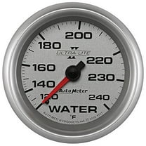 Autometer 5469 Pro-Comp Gauge, Low Water Temperature Gauge, 2-5/8", 60 ...