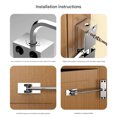Automatic Door Adjustable Closing Force for Wooden Glass Metal Doors ...