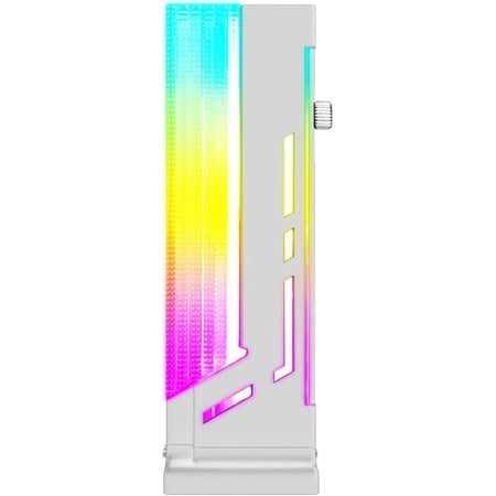 3PIN GPU Support Bracket, Vertical GPU Holder Brace with ARGB Lighting ...