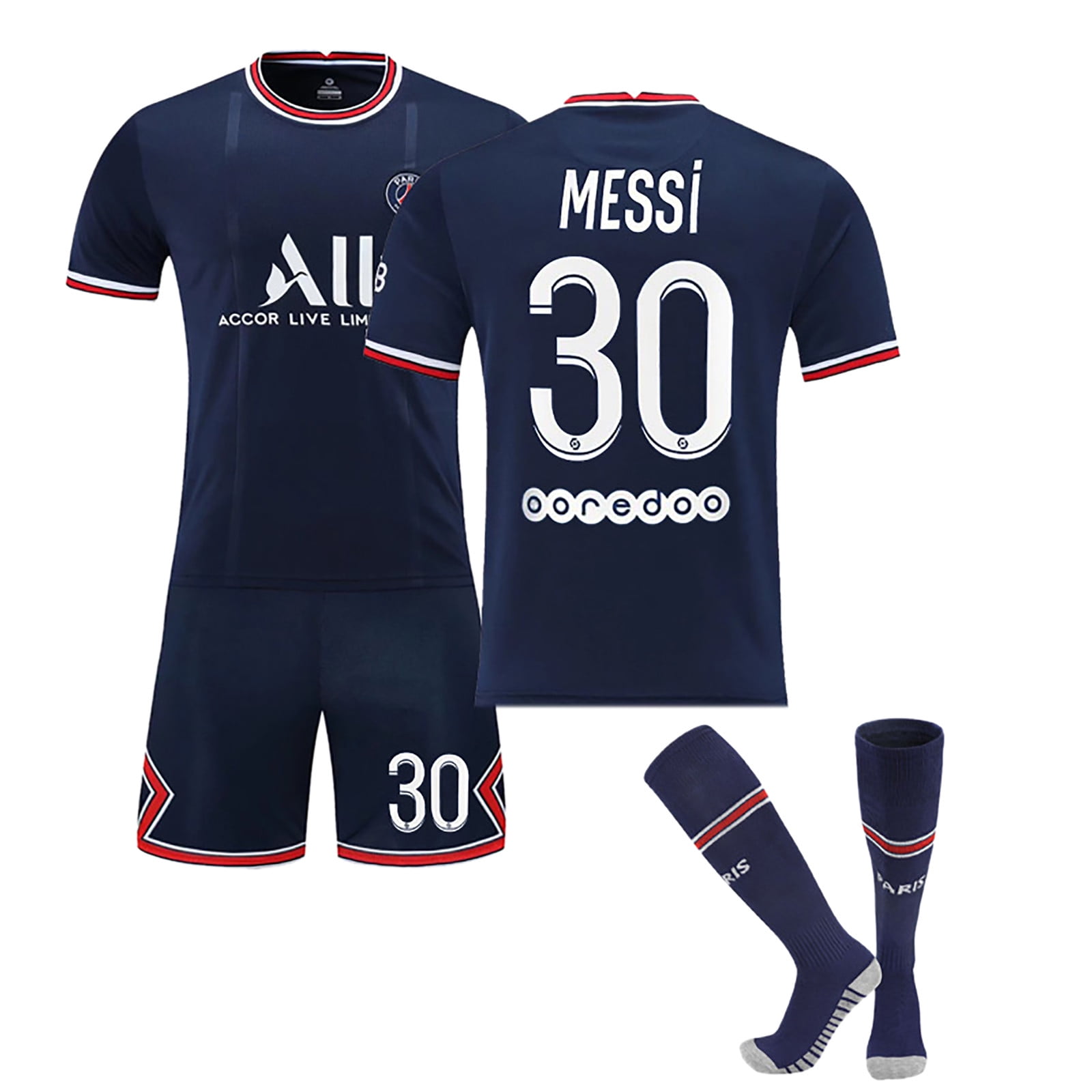 Buy Paris Home And Away Jersey-Number 30, Paris Saint-Germain Football ...