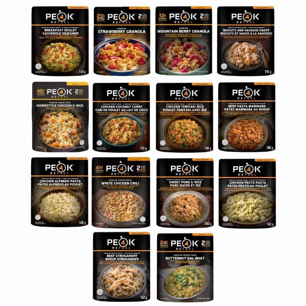 Click here for Peak Refuel Expedition 14 Pouch Pack 14 Pouch Pack prices