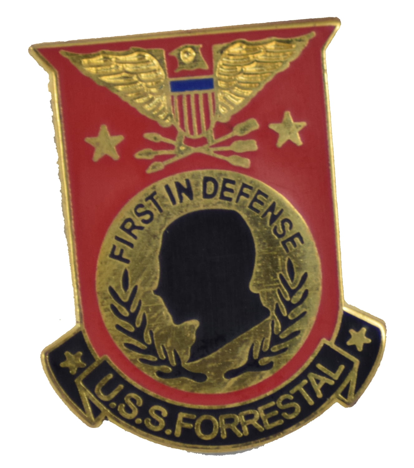 USS FORRESTAL HAT PIN - Walmart.com