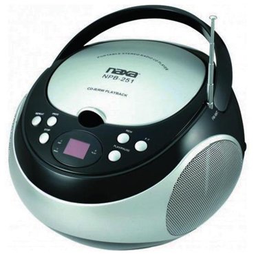 GPX PC332B Portable CD Player - Walmart.com